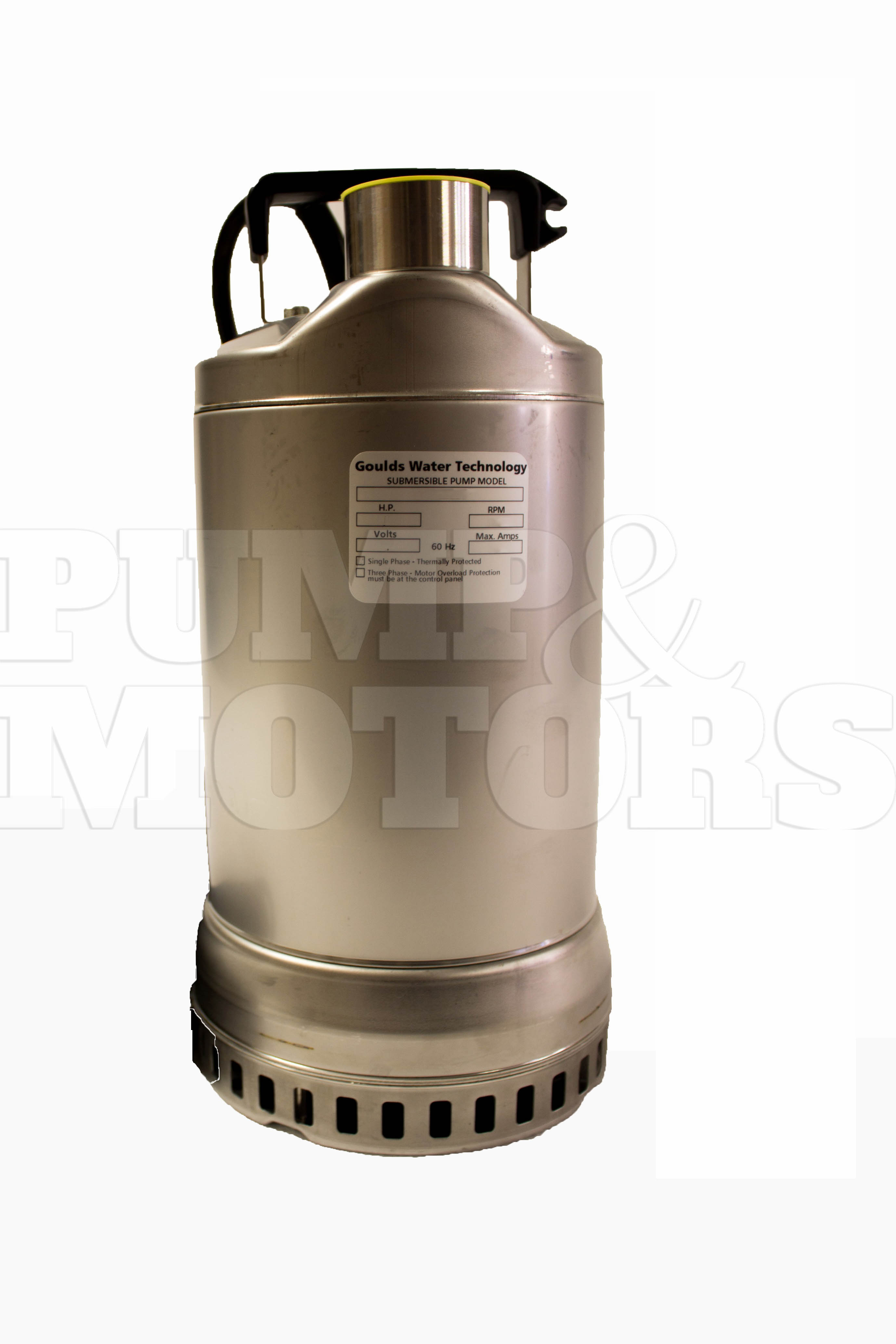 Goulds 1DW51E1EA 1HP Submersible Dewatering Sump Pump 230V [1DW51E1EA ...