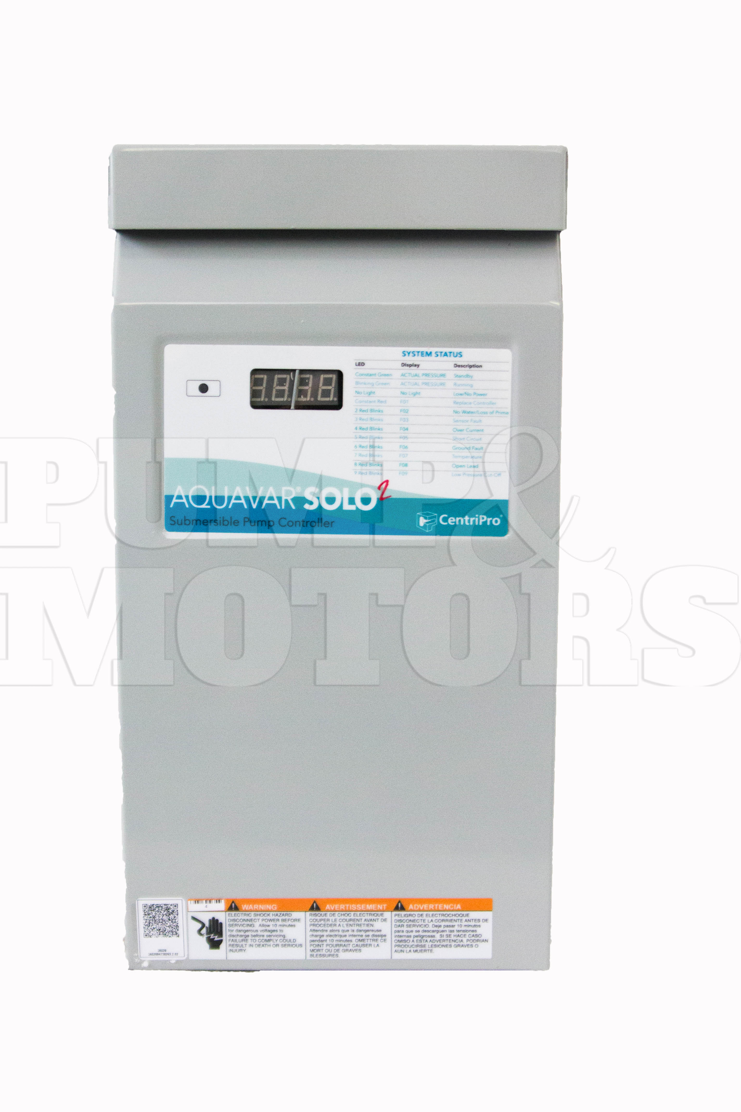 1AS15 Goulds AQUAVAR SOLO Submersible Pump Controller 1/2-1.5 HP [1AS15 ...